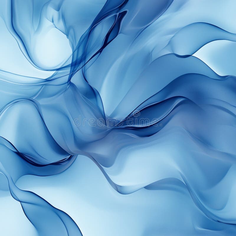Abstract Blue Swirling Fabric Texture Background Stock Illustration ...