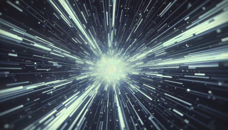 Abstract Light Rays Burst Background Image Stock Illustration ...