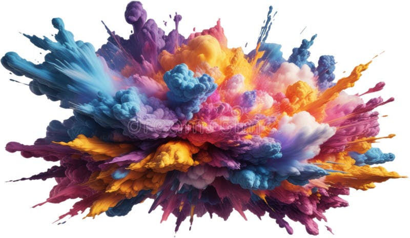 Vibrant Explosion of Colorful Abstract Art for Creative Projects and ...