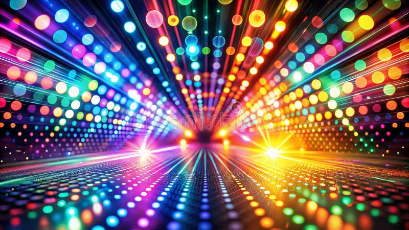 Stunning Abstract LED Light Backgrounds Vibrant Colors Glowing Effects ...