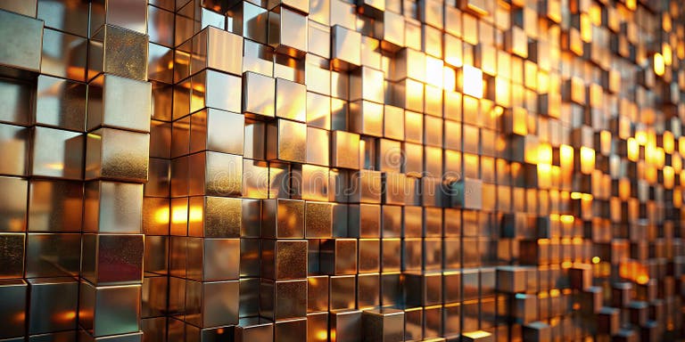 Stunning Abstract Metallic Wall Texture a Double Exposure of Shimmering ...