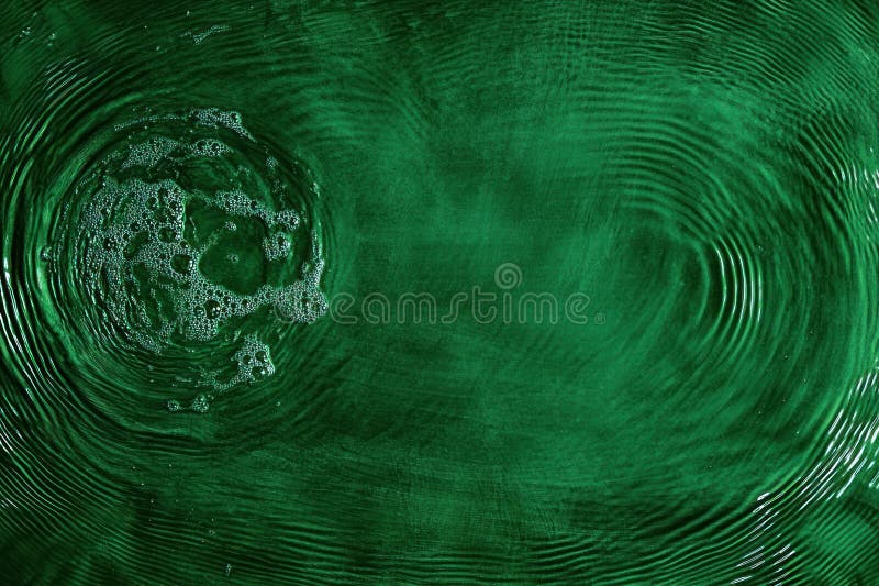 Green Water Ripples: Abstract Nature Background with Sunlit Waves and ...