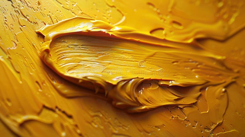 Rough Gold Abstract Painting Texture on Canvas Stock Illustration ...