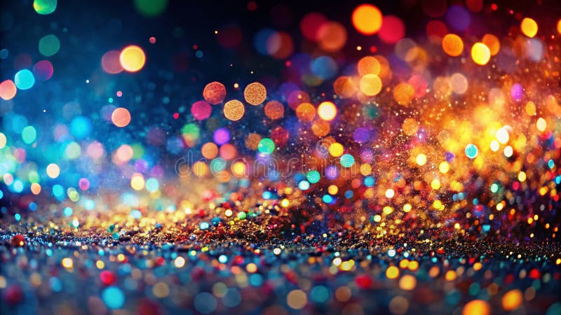 Stunning Abstract Particle Background with TiltShift Effect and Dynamic ...