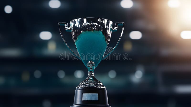 A Stunning Abstract Representation of a Rugby Trophy Showcasing ...