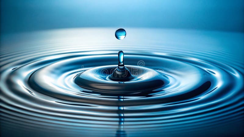 Stunning Abstract Ripple Effect Design a White Background Image for ...