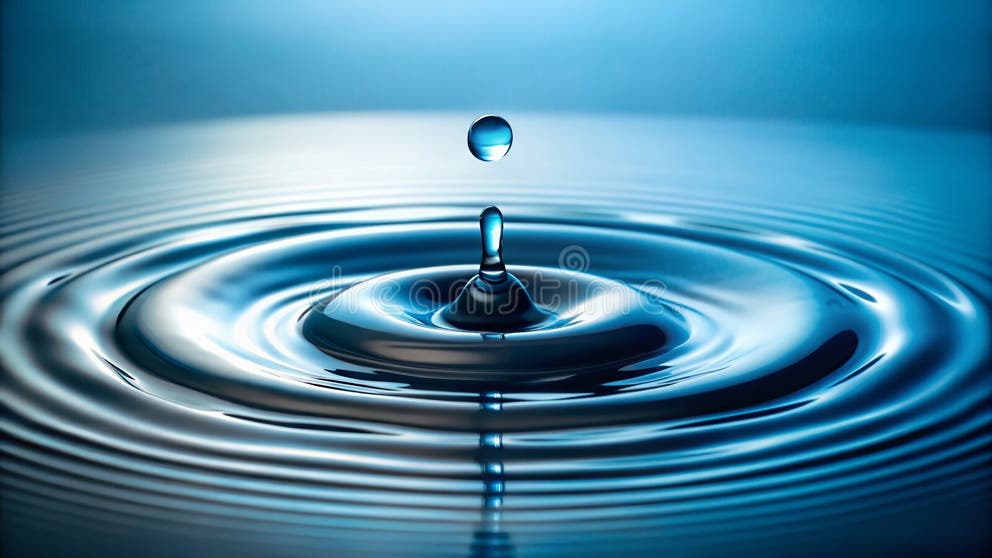 Stunning Abstract Ripple Effect Design a White Background Image for ...