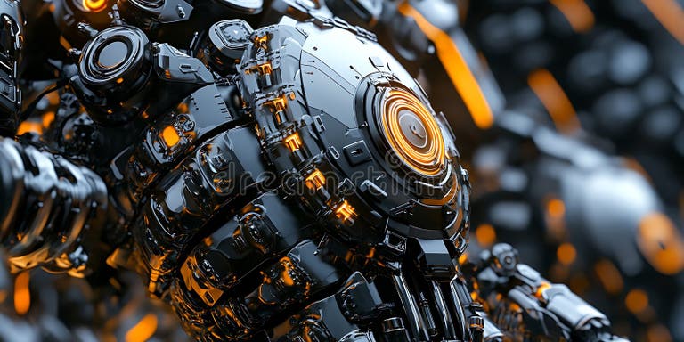 Stunning Abstract Robotic Texture HighResolution Image Background Stock ...