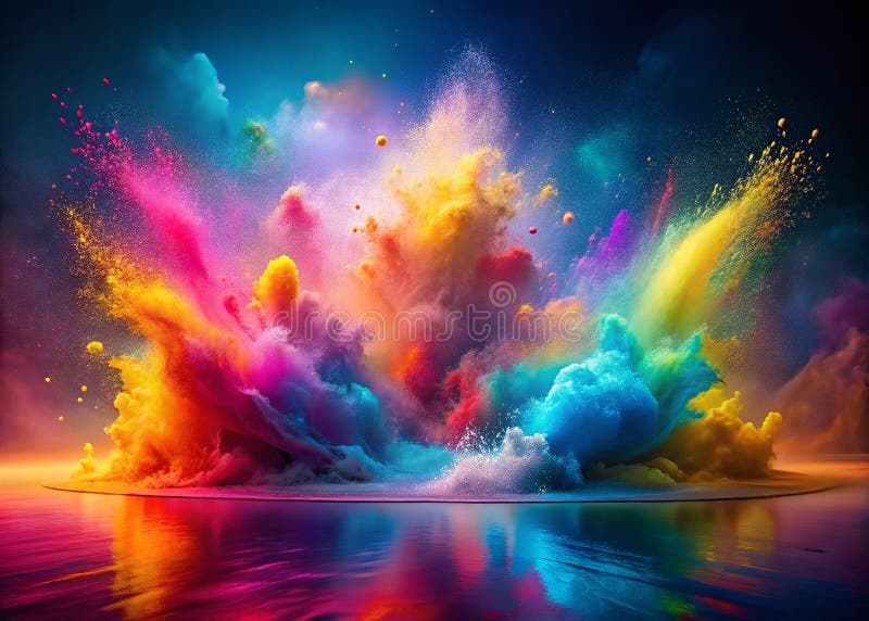 Stunning Abstract Spray Paint Gradient Background a Surreal Visual ...