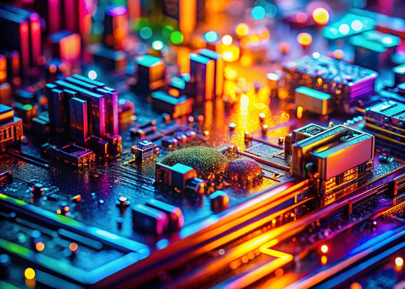 Stunning Abstract Tech Background for Your PC Immersive Visuals with ...