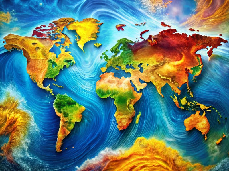 A Stunning Abstract Visualization of Global Wind Patterns Exploring ...