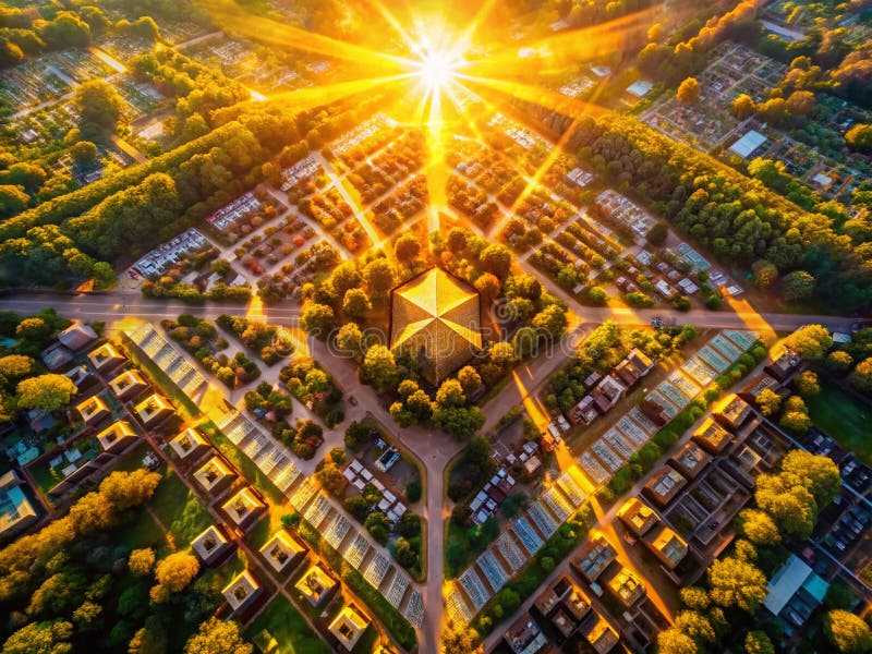 Stunning Aerial Drone Shot Captures Radiant Textural Abstract Patterns ...