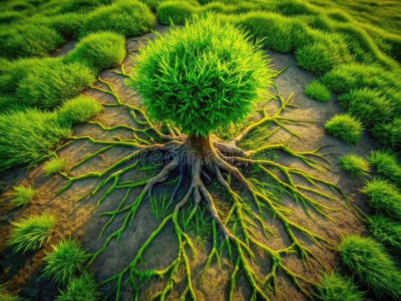 Stunning Aerial Perspective Captures the Contrasting Textures of a Lush ...