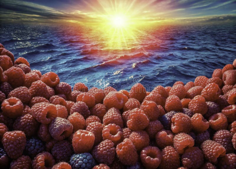 Stunning Aerial Perspective of a Sparkling Sea Surface Capturing Sun ...