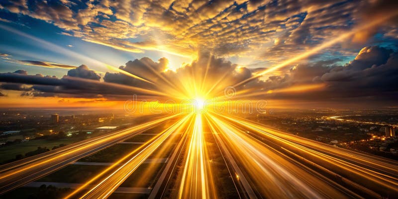 Stunning Aerial Photography Captures Dynamic Light Beams and Lens ...