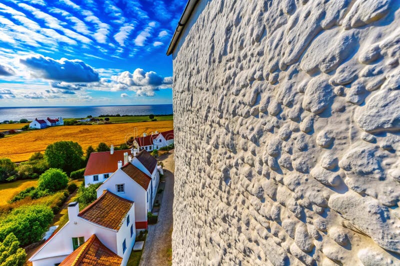 Stunning Aerial View of a Rustic White Bumpy Wall Texture a Unique ...
