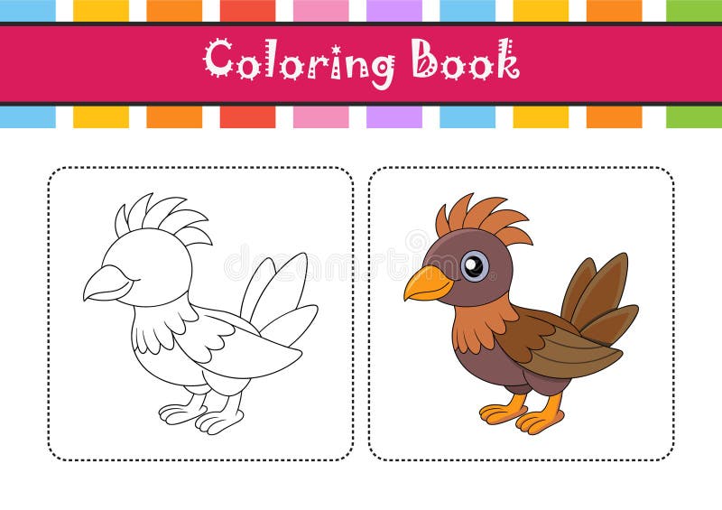 Stunning Akepa Bird Detailed Illustration Stock Vector - Illustration ...