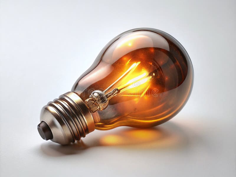 A Stunning Amber Edison Bulb Captured with TiltShift Magic Vintage ...