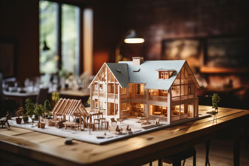 Stunning Architectural Layout of Impressive New Residential House on ...