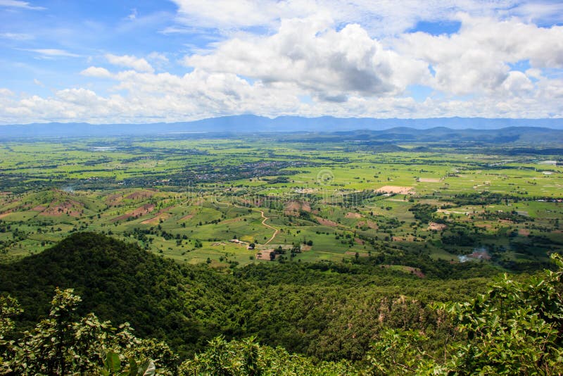 Stunning Areal View from Mount Stock Photo - Image of away, scenic ...