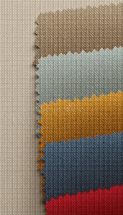 A Stunning Array of Fabric Samples in Various Colors is Displayed ...