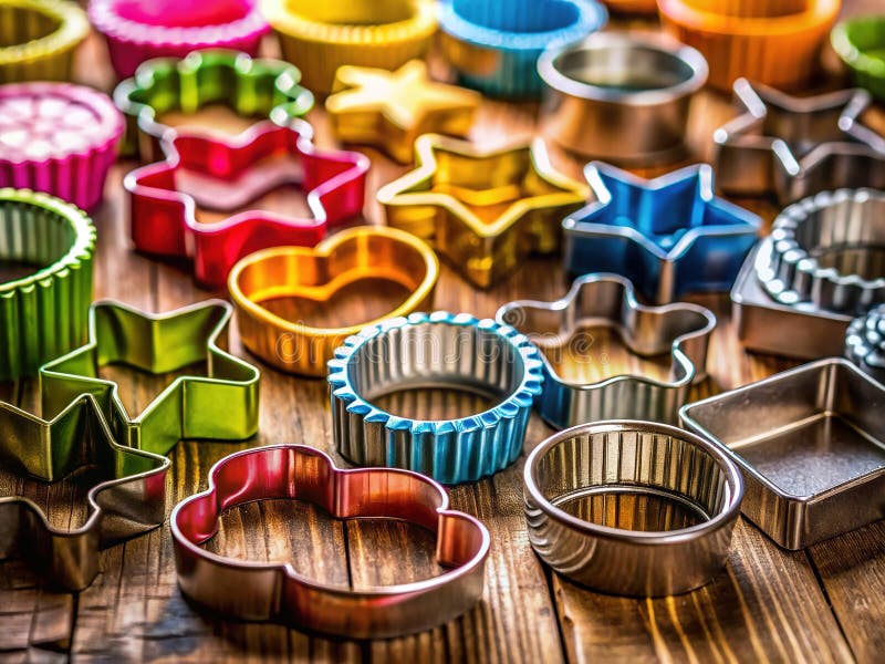 A Stunning Array of Steel Pastry Cutters for Baking Diverse Shapes and ...