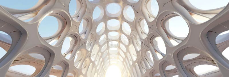 A Stunning Array of Symmetrical Arches Create a Kaleidoscopic Effect ...
