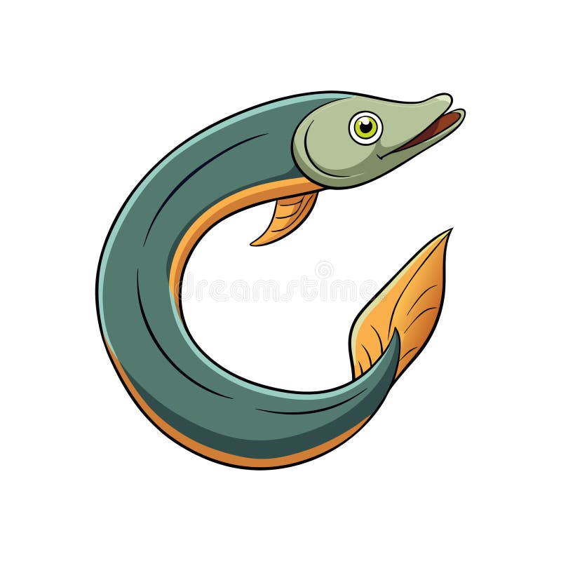 Stunning Artwork of Lamprey Fish with Realistic Features Stock ...