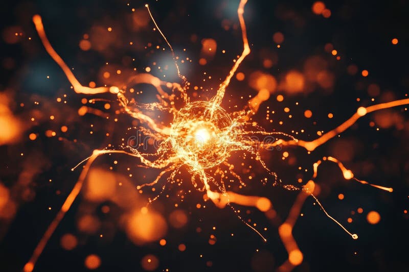 Stunning Atomic Fission Visual, Captivating Energy Releases, Nuclear Reaction Dynamics ...