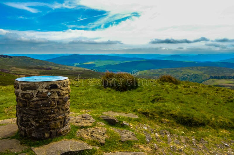 Stunning Back Tor, Overlooking the Beautiful Upper Derwent Valley, Peak ...