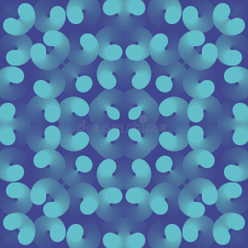 Stunning Background, Bright Abstract Symmetrical Pattern of a Group of ...
