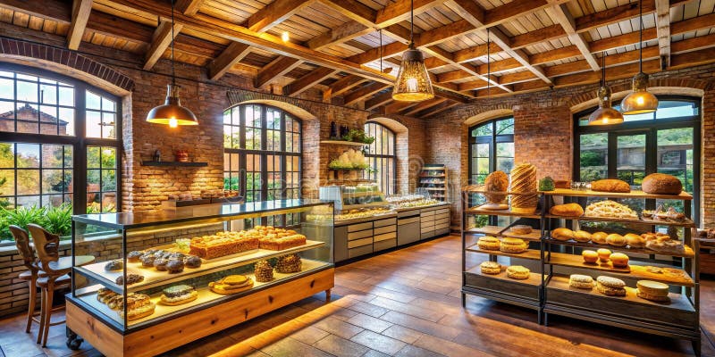 A Stunning Bakery Design Rustic Charm Meets Modern Elegance in a ...