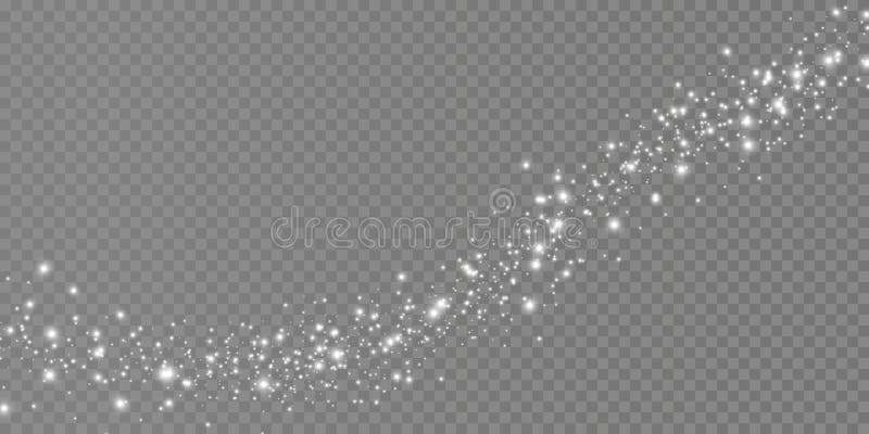 A Sparkling Glitter Trail Background Created with a Transparent Effect ...