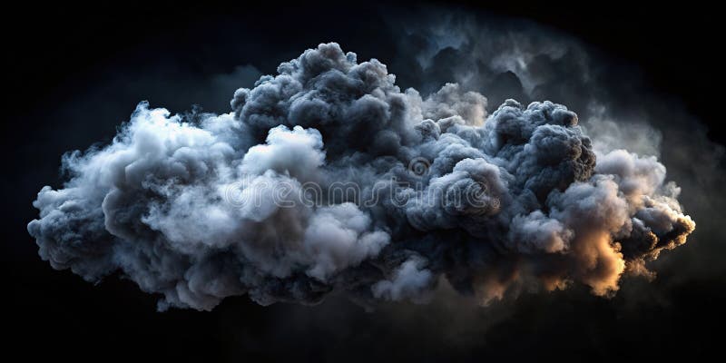 Stunning Black Gradient Transparent Smoke Fog and Cloud Overlay a ...
