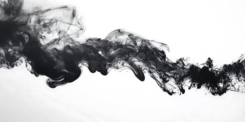 Stunning Black Ink Wash Abstract Art HighResolution Background Texture ...