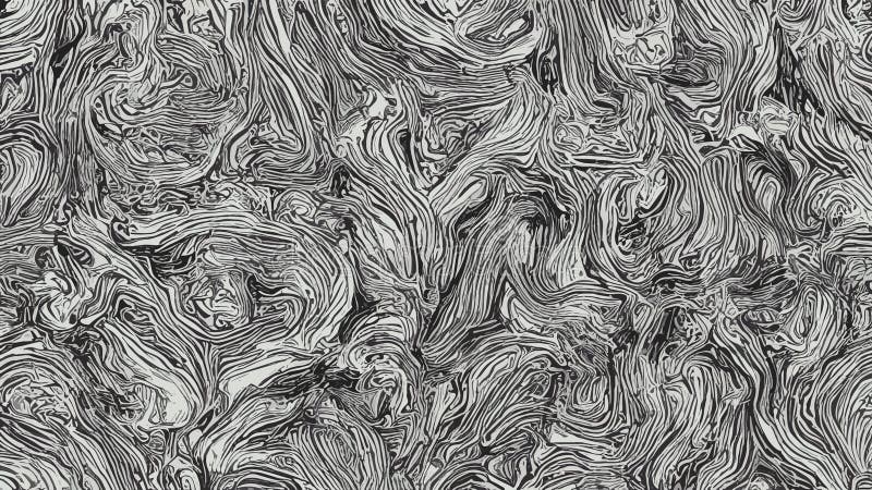 Stunning Black and White Abstract 360 Degree Mix Pattern for a ...