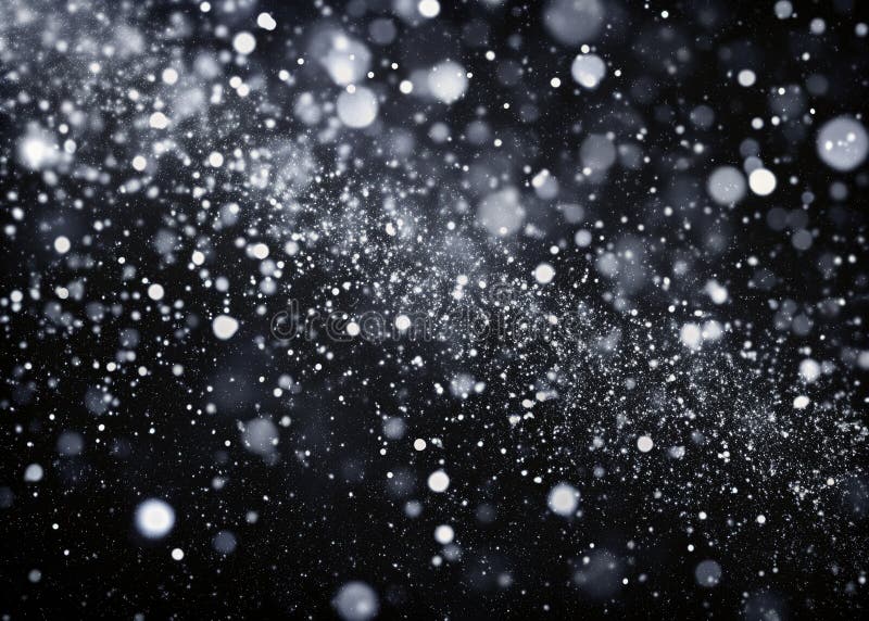 Stunning Black and White Snowfall Overlay a HighQuality Abstract Snow ...