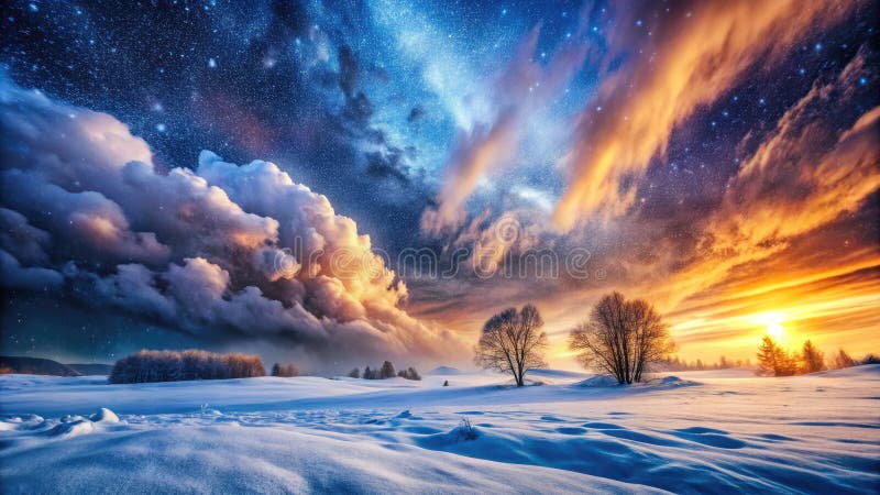 Stunning Blizzard Photography a Winter Wonderland Scene Captured with ...