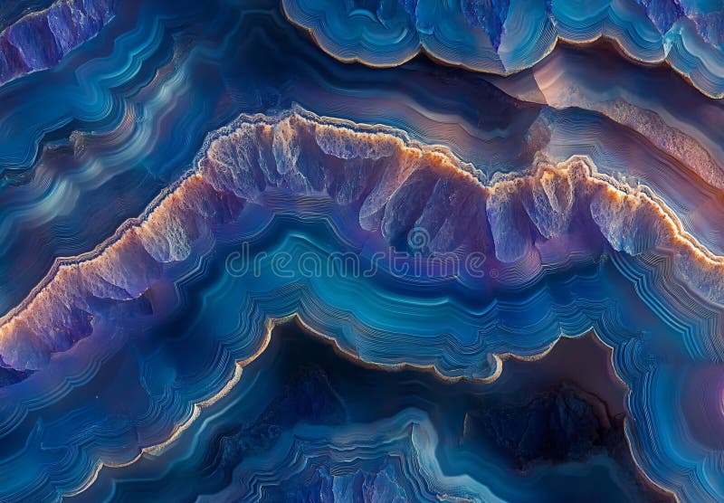 Stunning Blue Agate Stone Texture Background High Quality Image Stock ...