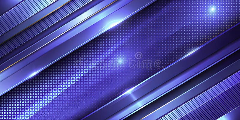 Stunning Blue Geometric Wallpaper Abstract Shiny Lines for Corporate ...