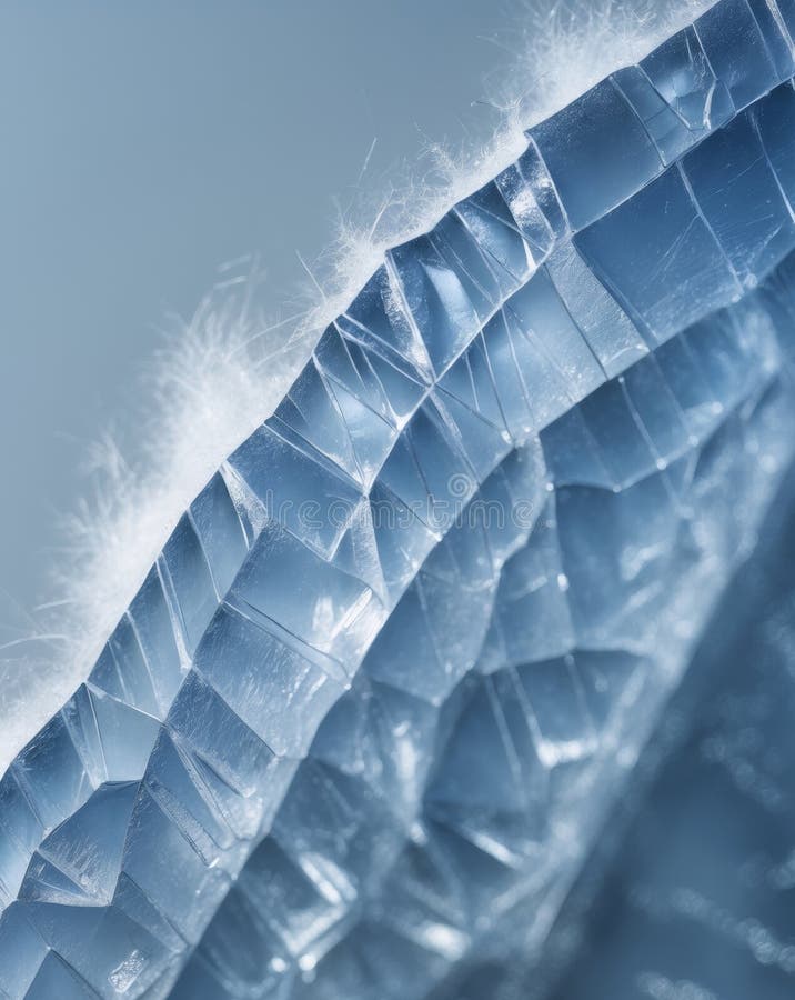 Stunning Blue Ice Crack Texture Background Image Stock Image - Image of ...