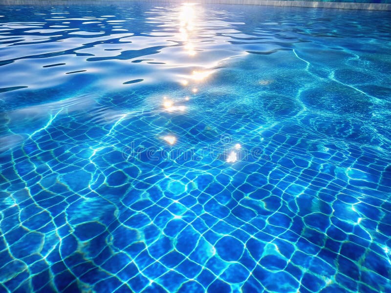 Stunning Blue Pool Water a CrystalClear Texture for a Relaxing Oasis ...