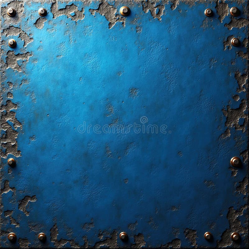 Stunning Blue Steel Grunge Texture a Dramatic Industrial Background ...