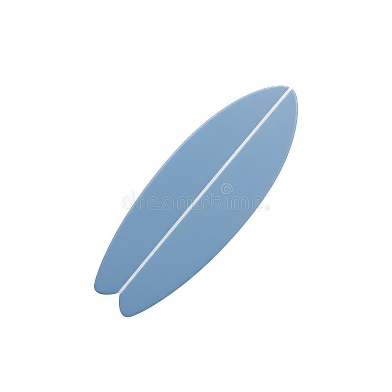 A Stunning Blue Surfboard Design Awaiting Ocean Adventures Stock ...