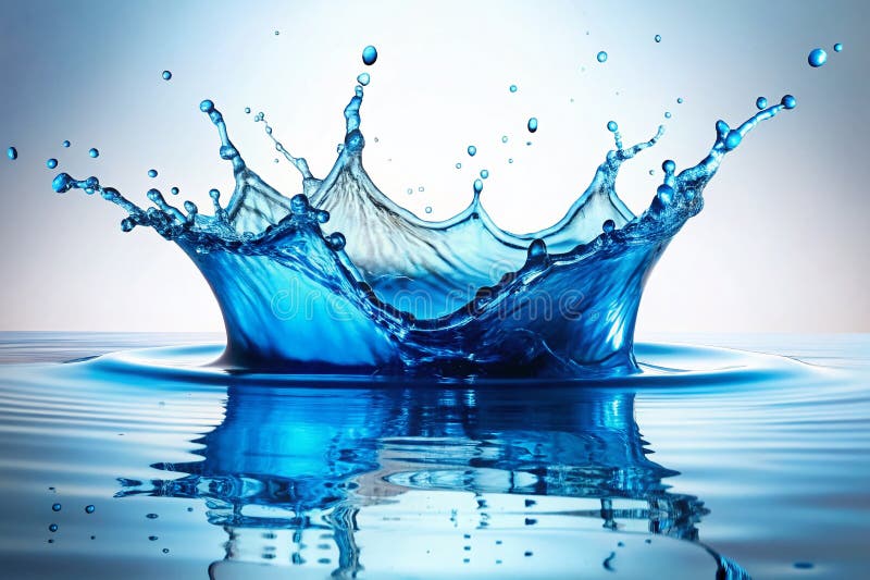 Stunning Blue Water Splash Image a Dynamic Visual Element for ...