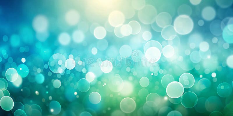 Stunning BlueGreen Gradient Background with Bokeh Effect a Versatile ...