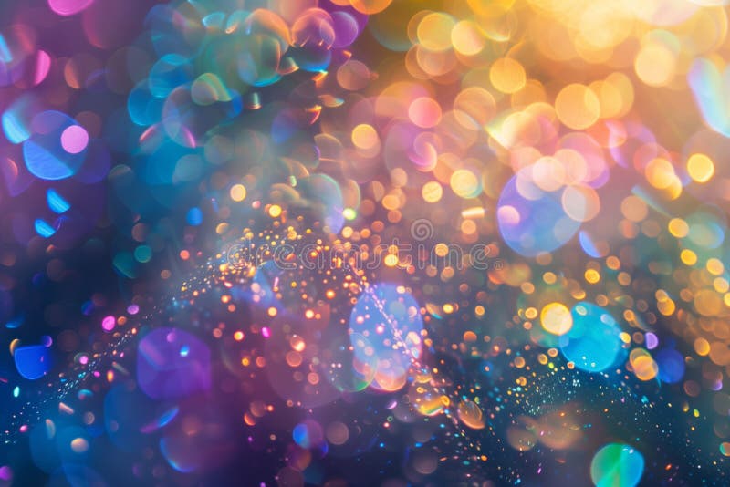 Stunning Blurred Refraction Light with Bokeh and Organic Flare Effects ...