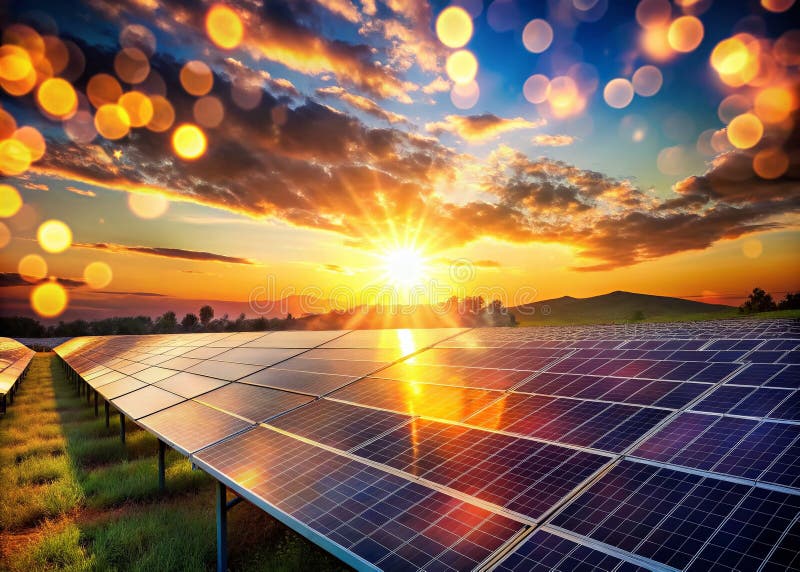 Stunning Bokeh Effect Captures the Beauty and Efficiency of a Modern ...