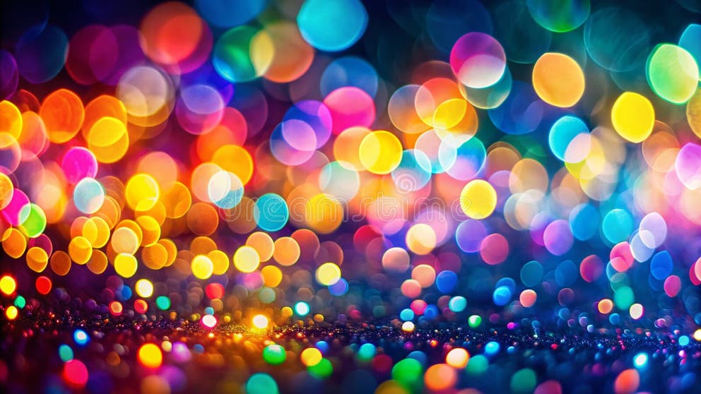 Stunning Bokeh Lights Abstract Backgrounds for Captivating PowerPoint ...
