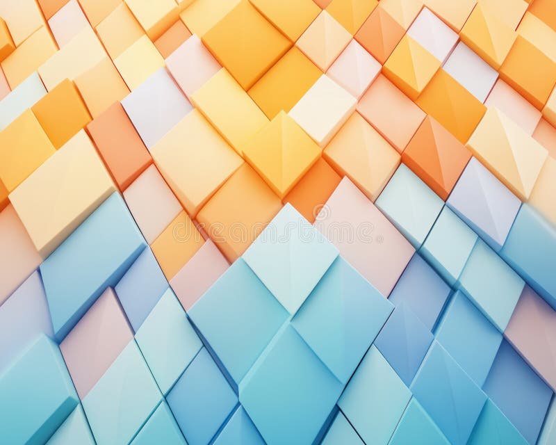 Stunning Bold Geometric Accent Walls Artistic Patterns, Vibrant ...